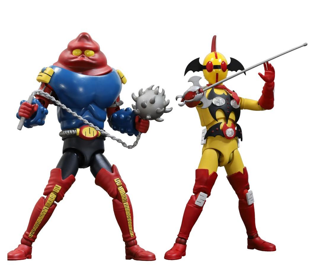 Evolution Toy 伊比路 & 加貝拉 伏魔三劍俠 Hero Action Figure Series Toei Ver. Evil ...