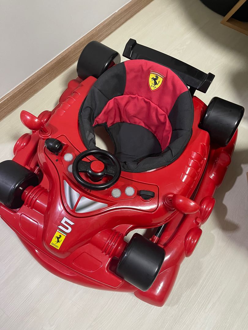 Ferrari baby walker ., Babies & Kids, Infant Playtime on Carousell
