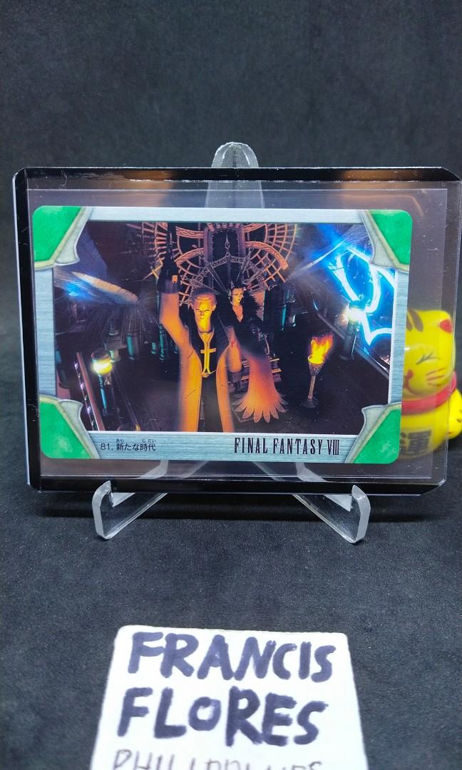 FINAL FANTASY VIII Card - A NEW ERA #81 (CARDDASS / BANDAI) YEAR 1999 ...