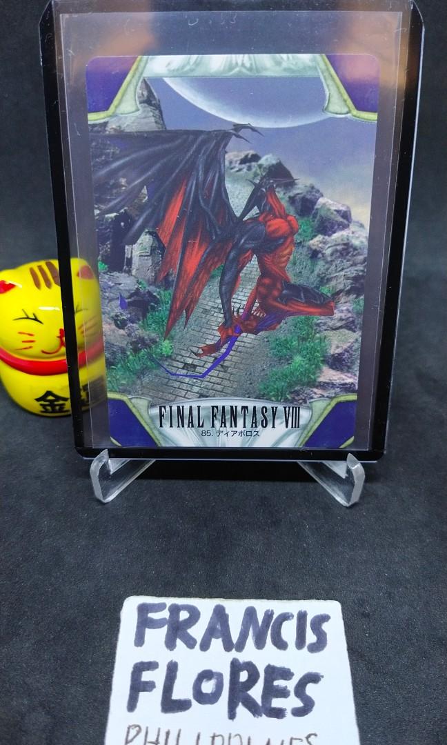 FINAL FANTASY VIII Card - DIABOLOS #85 (CARDDASS / BANDAI) YEAR 1999 ...