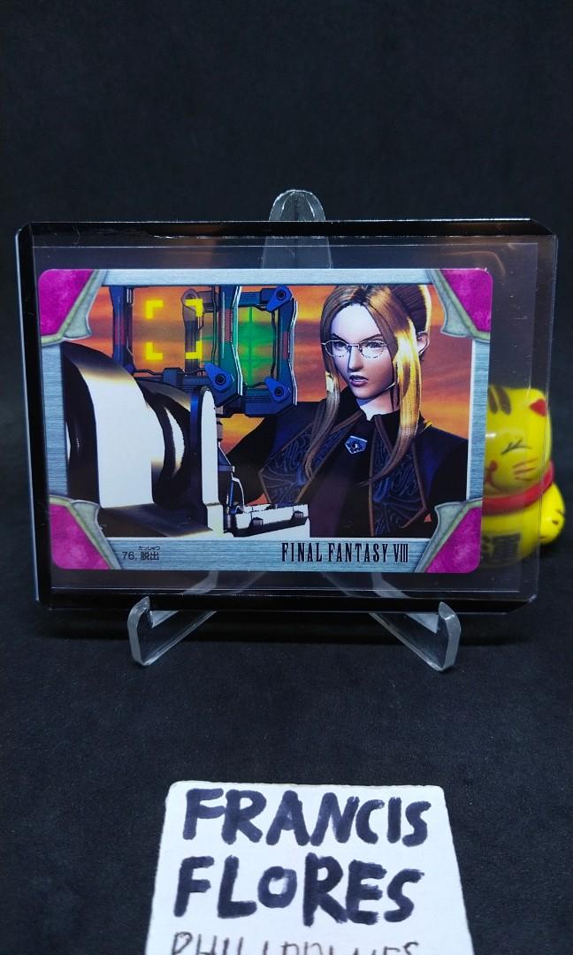 FINAL FANTASY VIII Card - GO OUT LATE #76 (CARDDASS / BANDAI) YEAR 1999 ...