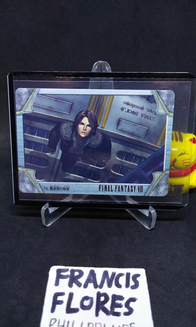 FINAL FANTASY VIII Card - SECRET OF THE RADIO TOWER #74 (CARDDASS ...