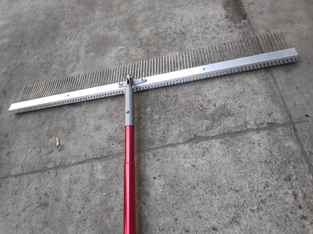 FLAT WIRE BROOM, Commercial & Industrial, Industrial Equipment on Carousell