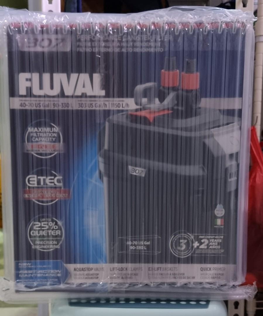Fluval 307 Canister Filter, Pet Supplies, Homes & Other Pet Accessories ...