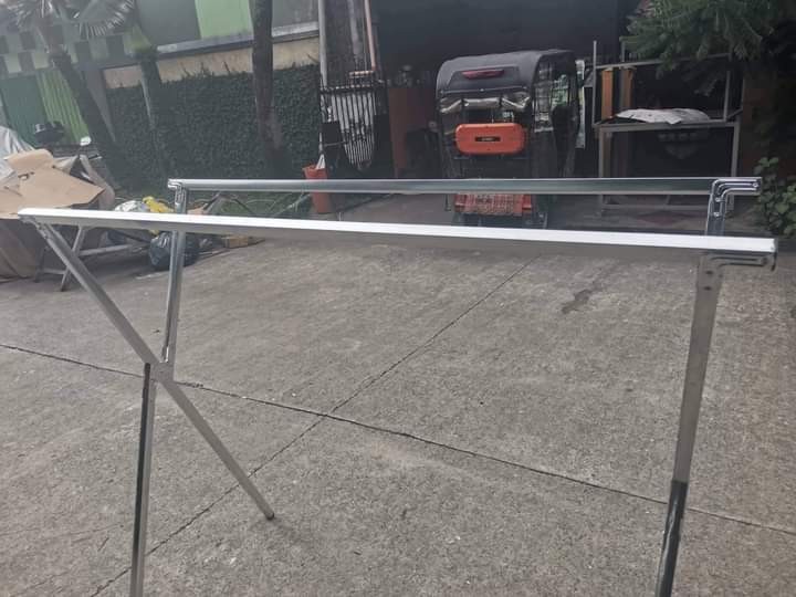 Foldable Sampayan (Size;1.8m haba- 1.5m taas), Furniture & Home Living ...