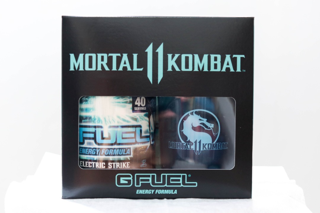 G Fuel ELECTRIC STRIKE Collector's Box inspired by MORTAL KOMBAT 11 ...