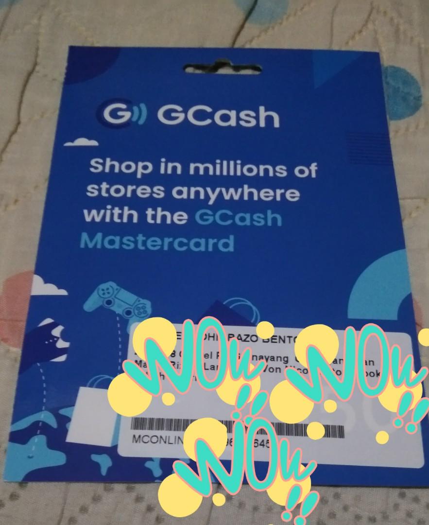 GCASH MASTER CARD, Video Gaming, Gaming Accessories, Game Gift Cards ...