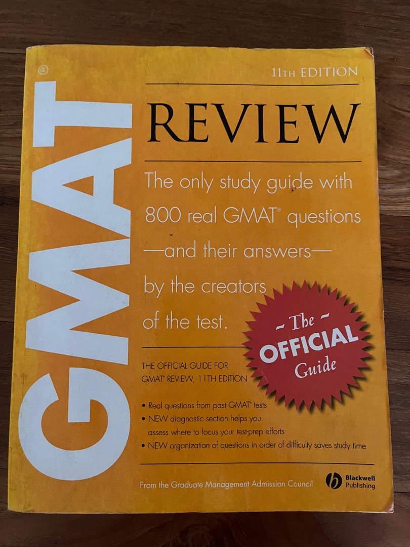 GMAT review 11th edition book, Hobbies & Toys, Books & Magazines ...