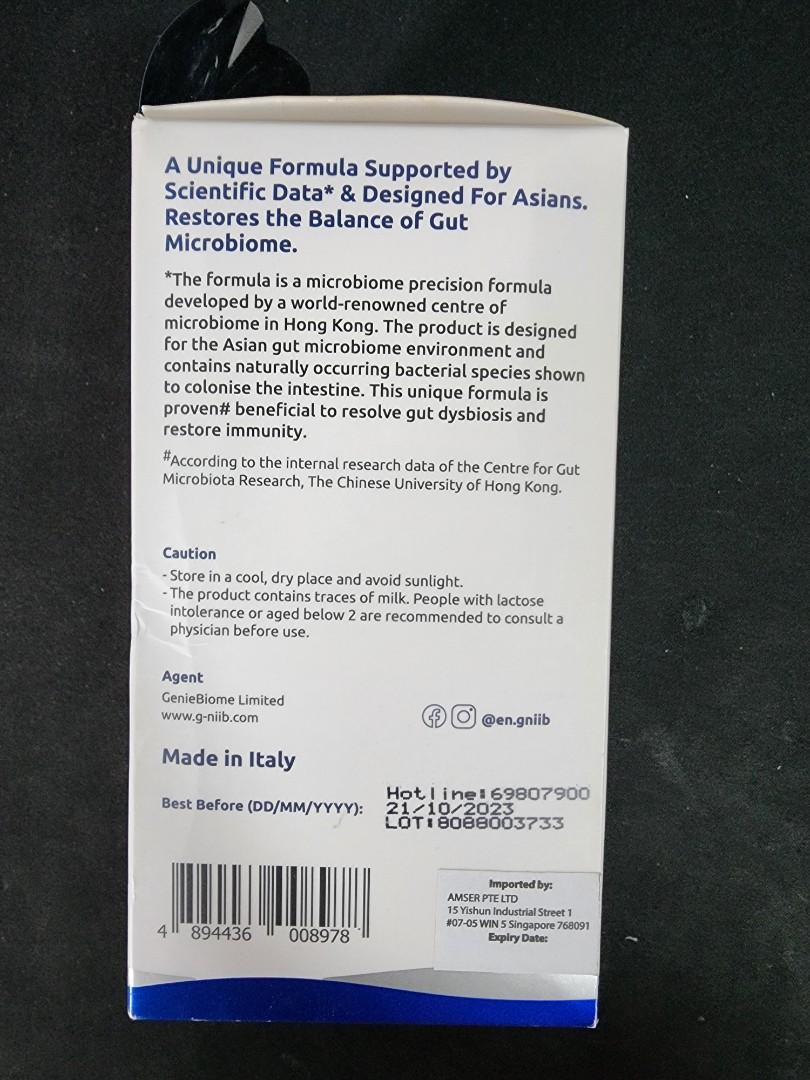 G-niib immunity probiotics, Health & Nutrition, Health Supplements ...