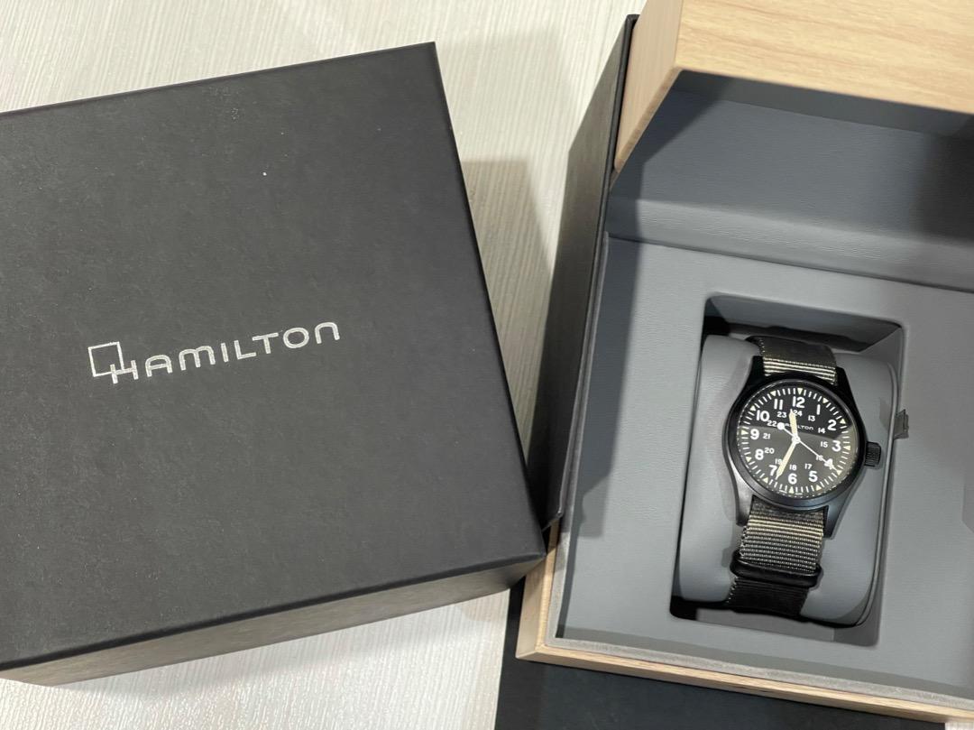 Hamilton Khaki Field Mechanical 38mm H69409930, Men's Fashion, Watches ...