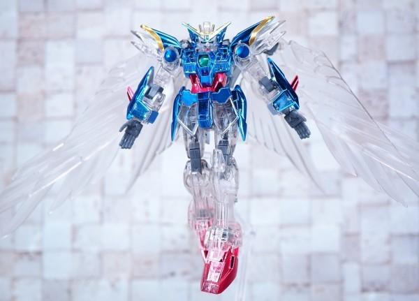 HG Wing Gundam Zero Custom Metal clear high grade fighting action Model ...