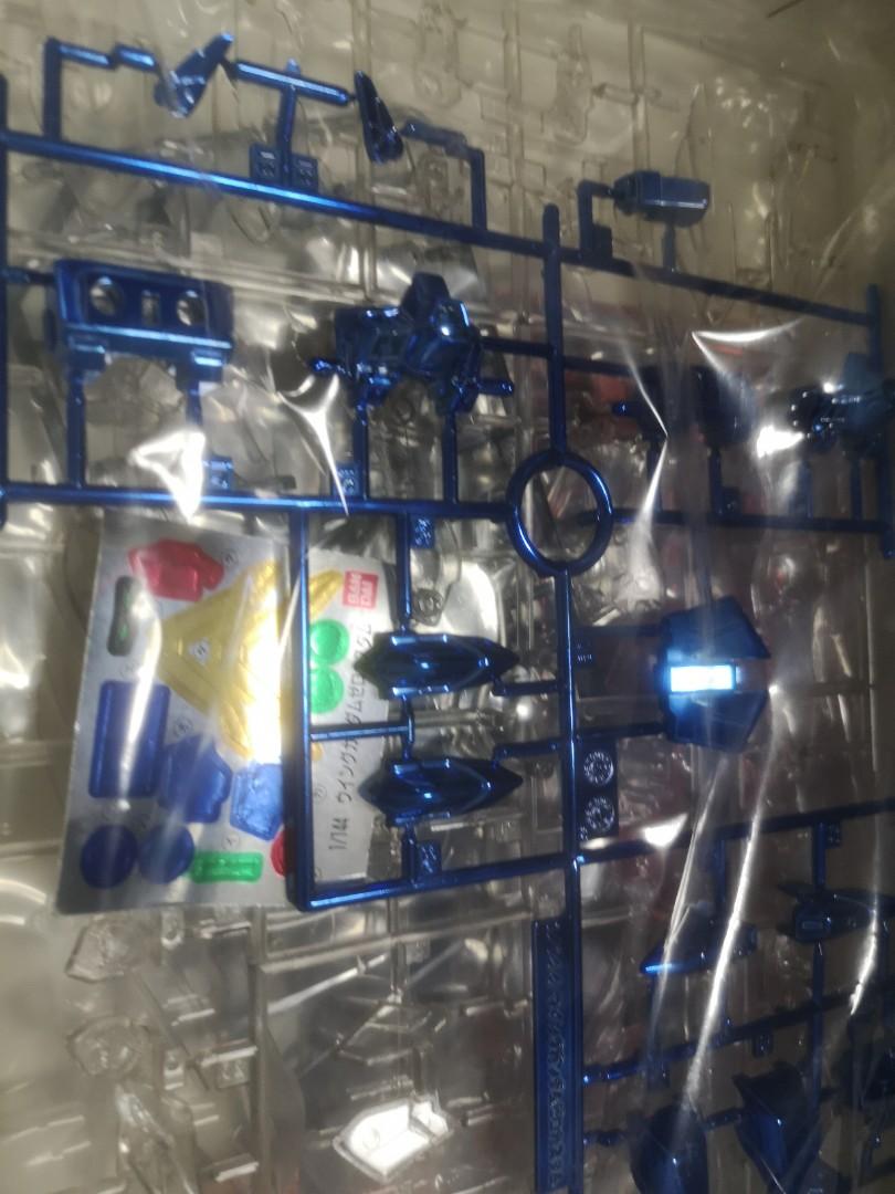 HG Wing Gundam Zero Custom Metal clear high grade fighting action Model ...