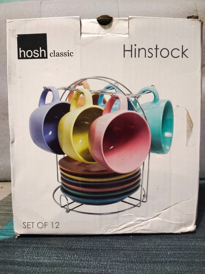 Hosh Classics Hinstock Set of 12, Furniture & Home Living, Kitchenware ...