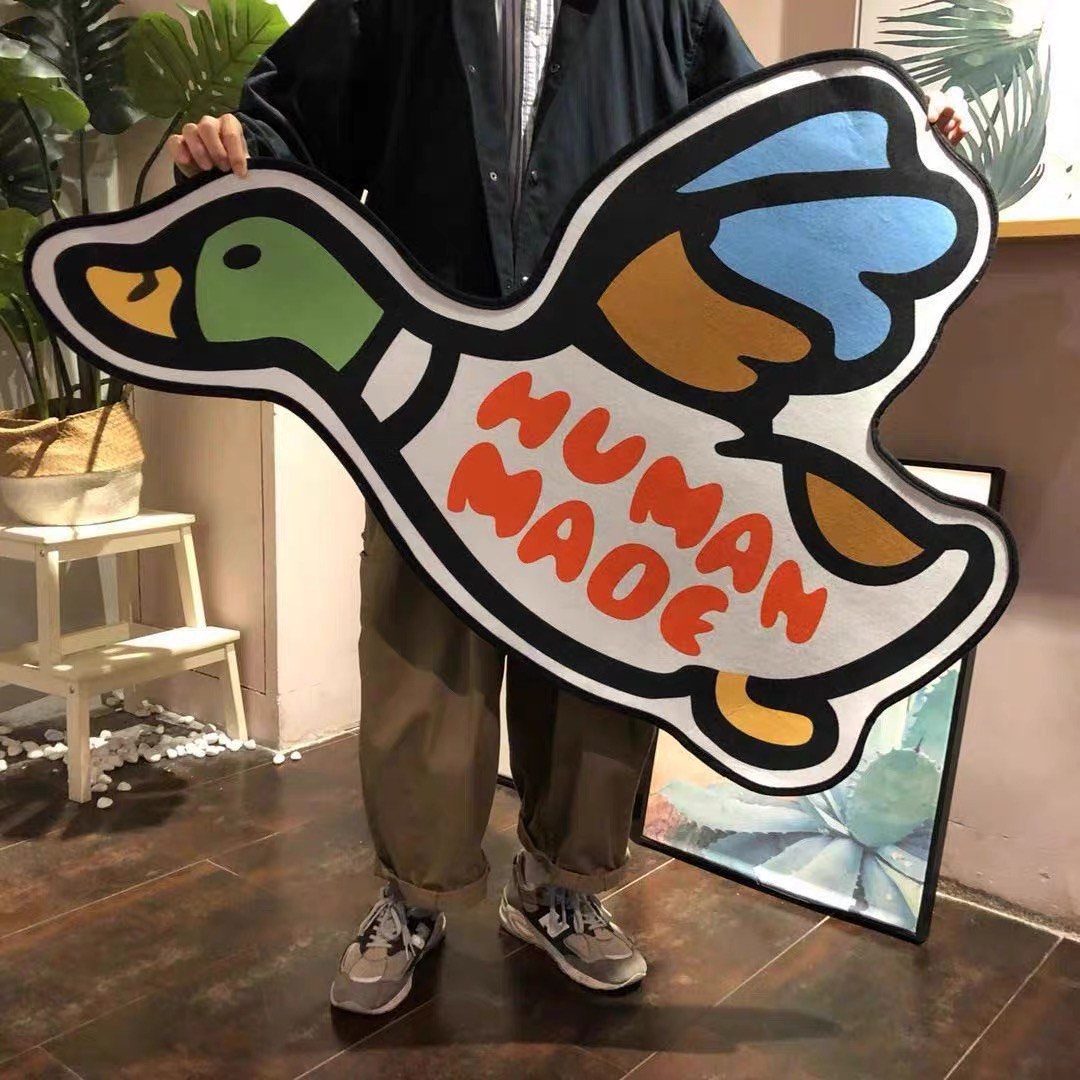 Human made duck rug carpet, Furniture & Home Living, Home Decor ...
