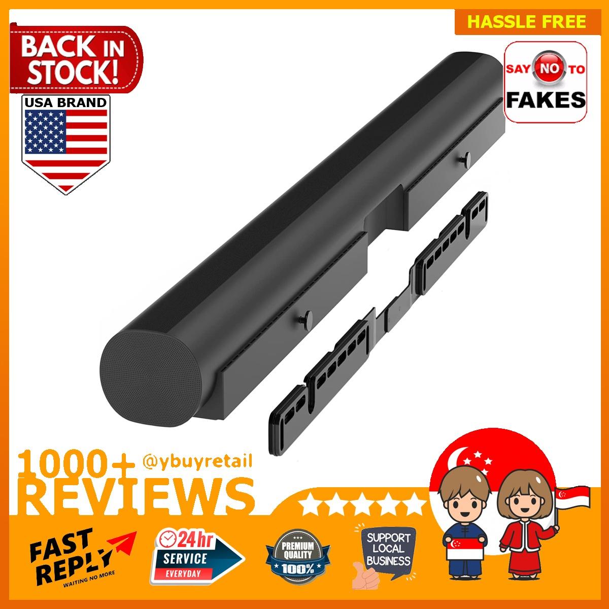 HumanCentric USA Wall Mount Compatible with Sonos Arc Sound Bar (Black ...