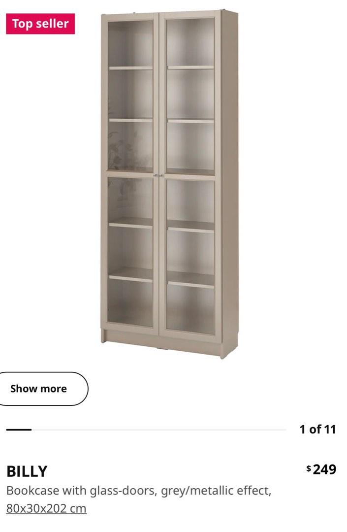 IKEA Billy Bookcase Cabinet, Furniture & Home Living, Furniture ...