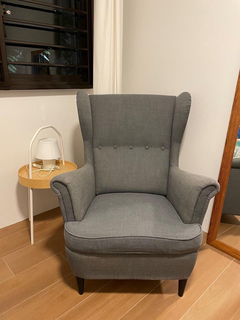 IKEA Strandmon Arm Chair, Furniture & Home Living, Furniture, Chairs on ...