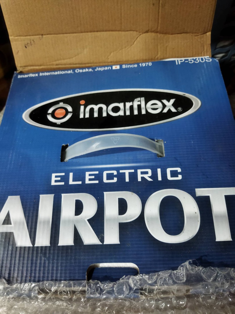 Imarflex Electric Airpot (5 Liters), TV & Home Appliances, Kitchen ...
