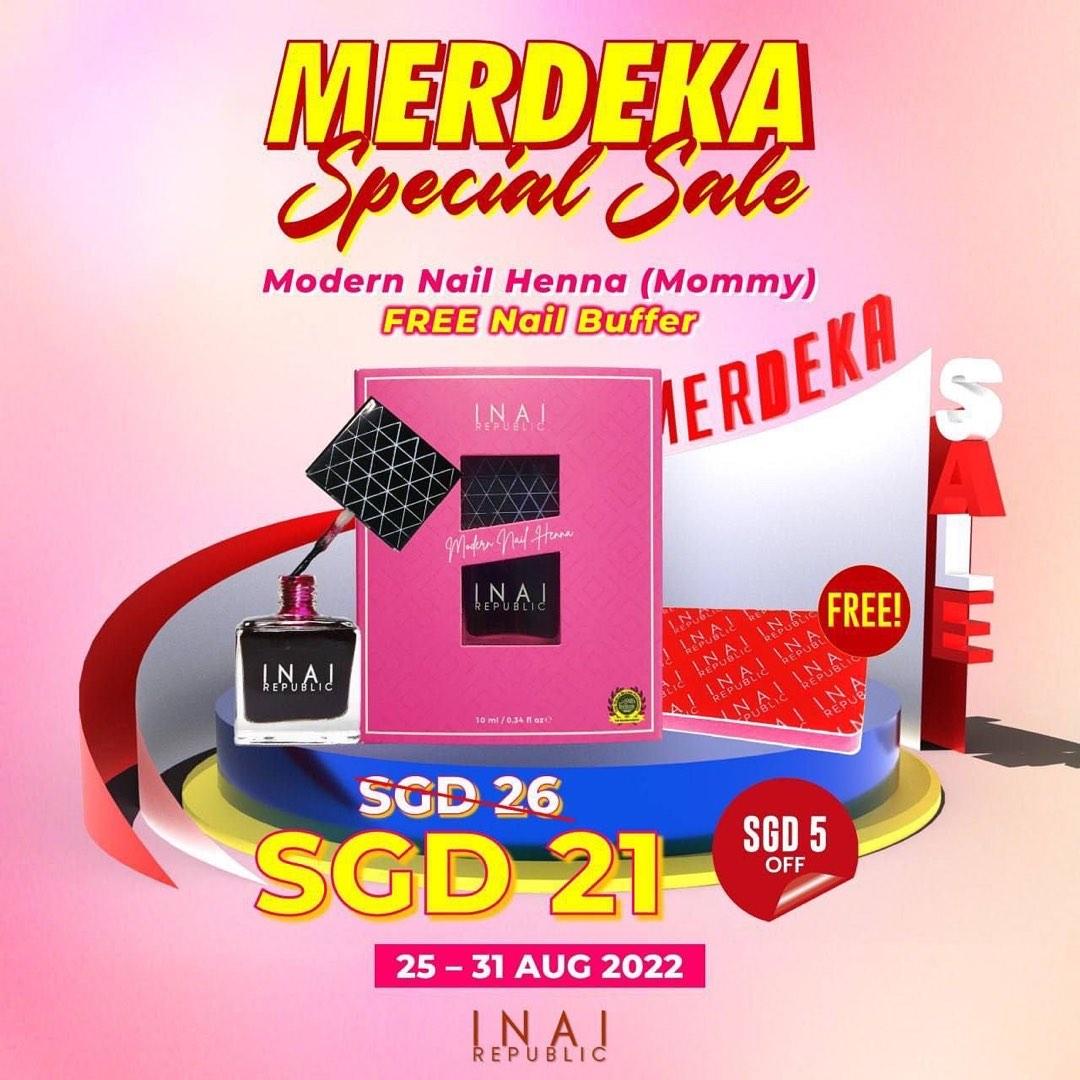 INAI REPUBLIC MERDEKA SALES!, Beauty & Personal Care, Hands & Nails on ...