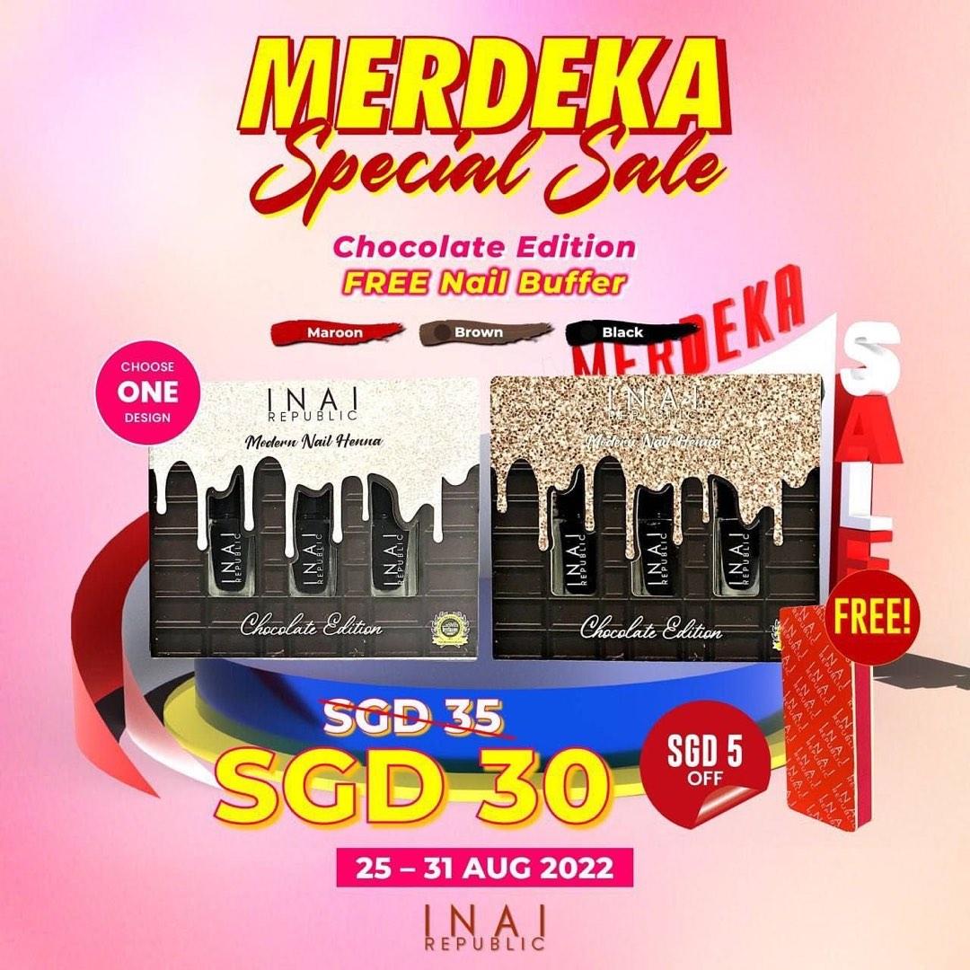 INAI REPUBLIC MERDEKA SALES!, Beauty & Personal Care, Hands & Nails on ...