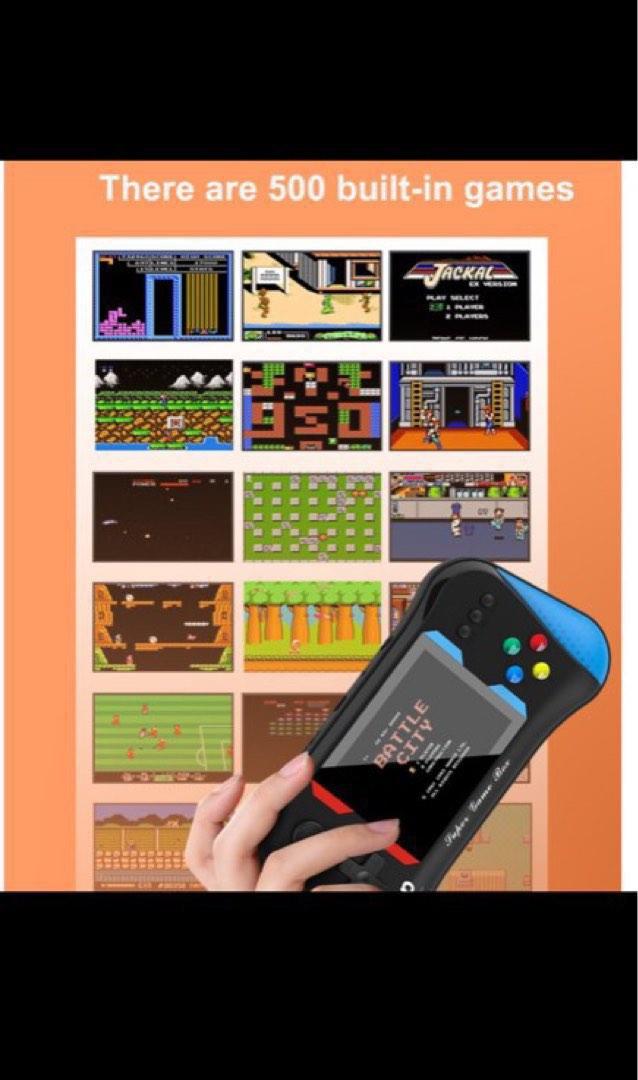 PO X7M Classic Handheld Game Console for Kids Console with 500 Classic ...