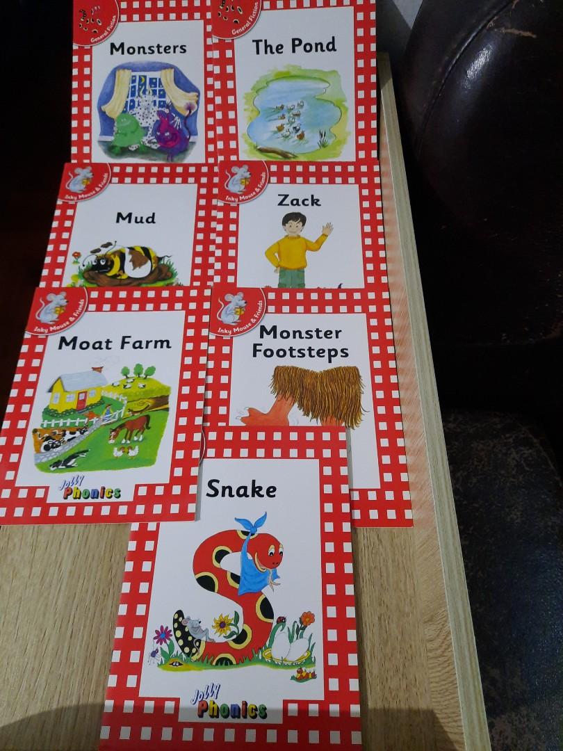 Jolly Phonics:Inky Mouse& Friends, 興趣及遊戲, 書本 & 文具, 教科書 - Carousell