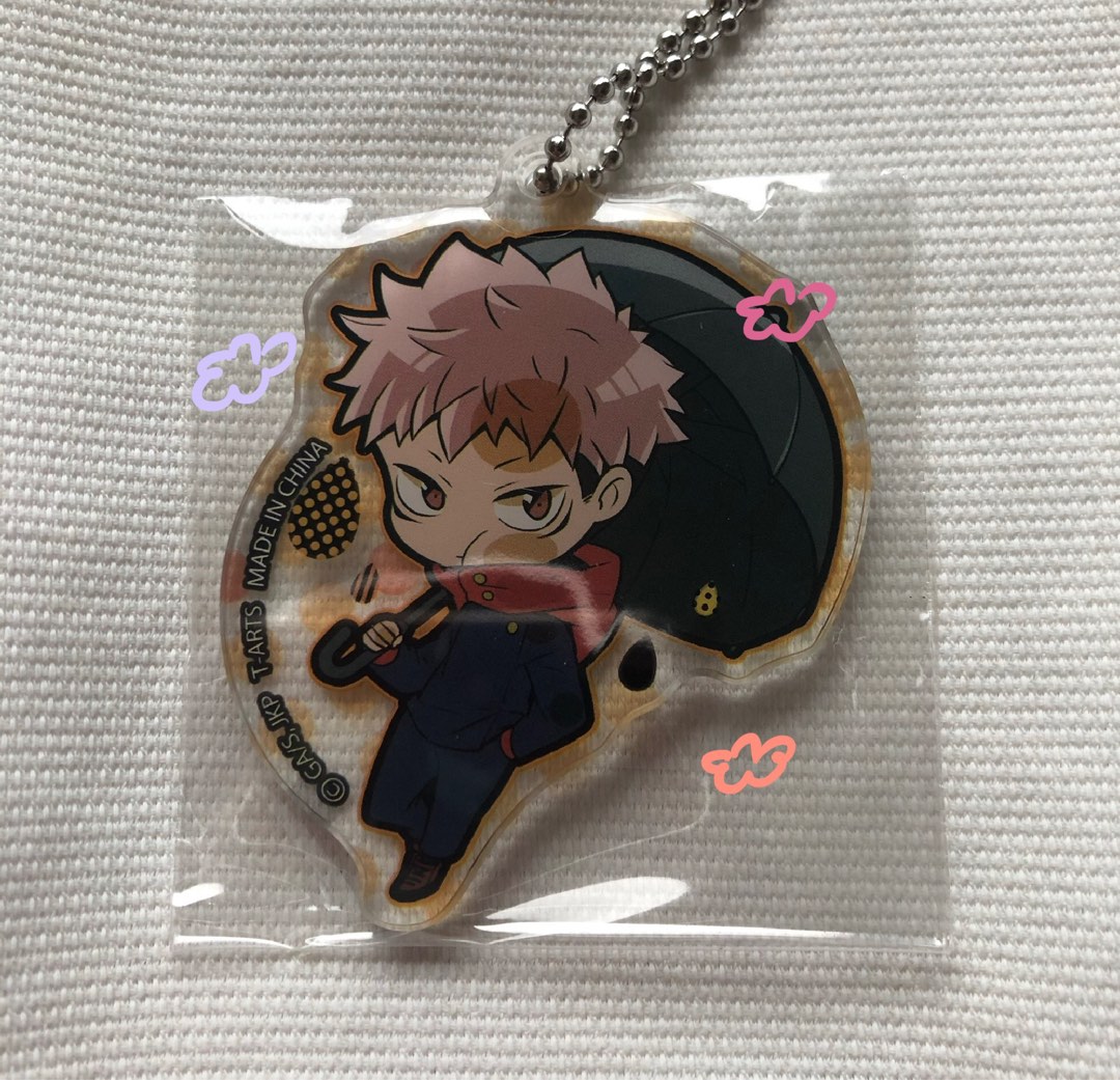 Jujutsu Kaisen - Yuuji keychain!, Hobbies & Toys, Memorabilia ...