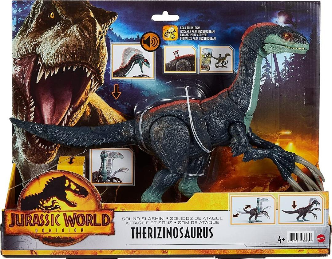 JURASSIC WORLD Slash Slasher Dino moving figure 24cm, Hobbies & Toys ...