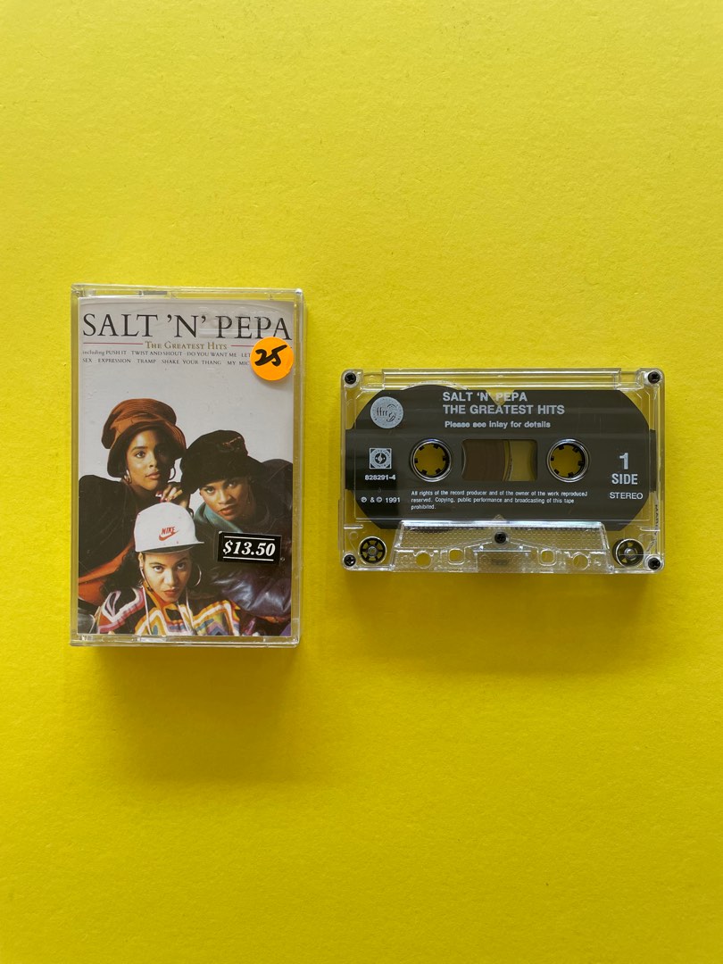 Kaset Salt N Pepa cassette, Hobbies & Toys, Music & Media, CDs & DVDs on Carousell