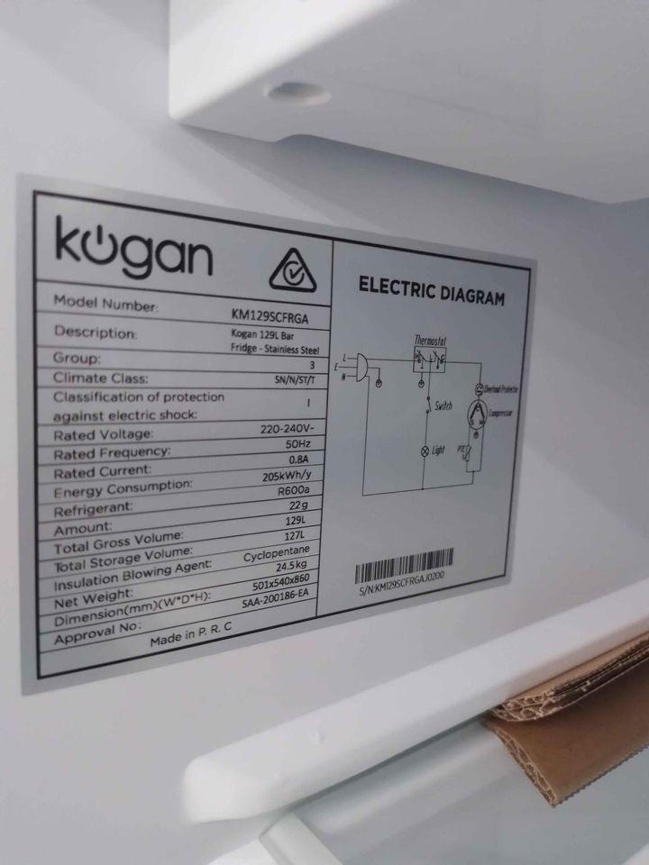 KOGAN 129L Bar Fridge, Furniture & Home Living, Home Fragrance on Carousell
