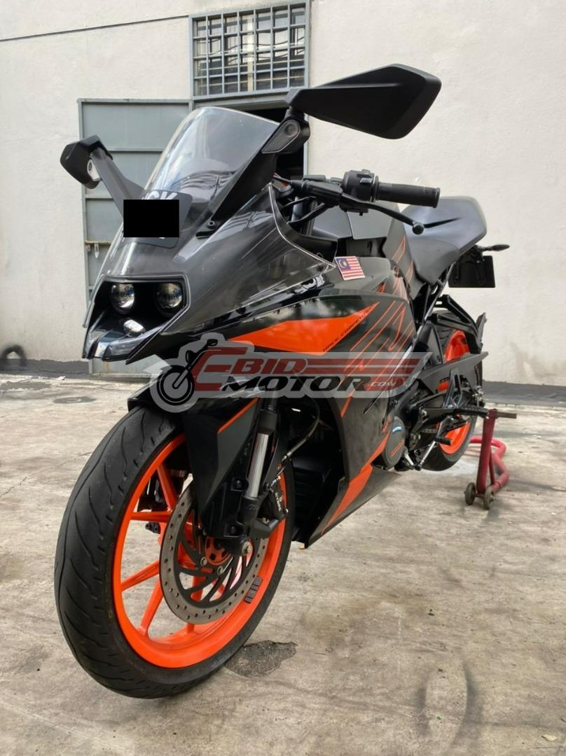KTM RC200 ( 2021 ) ( FACELIFT ) 99% PUAS HATI DIJAMIN ( RC 200 DUKE PULSAR RS200 NS200 FZ R15 ...