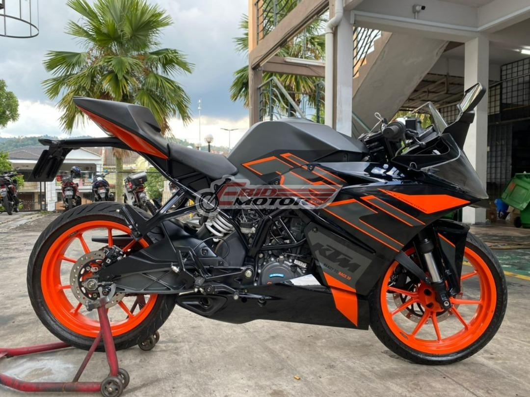 KTM RC200 ( 2021 ) ( FACELIFT ) 99% PUAS HATI DIJAMIN ( RC 200 DUKE PULSAR RS200 NS200 FZ R15 ...