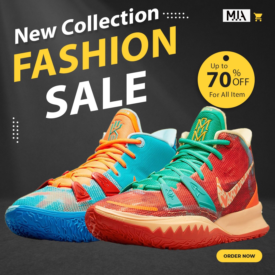 Kyrie 7 Fire and Water Men Shoes ACTUAL PHOTO POSTED ORIGINAL EQUIPMENT ...