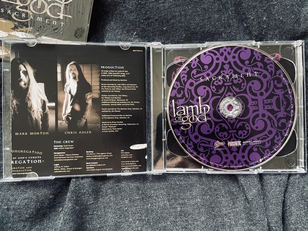 Lamb of God Sacrament Deluxe Edition with DVD, Hobbies & Toys, Music ...