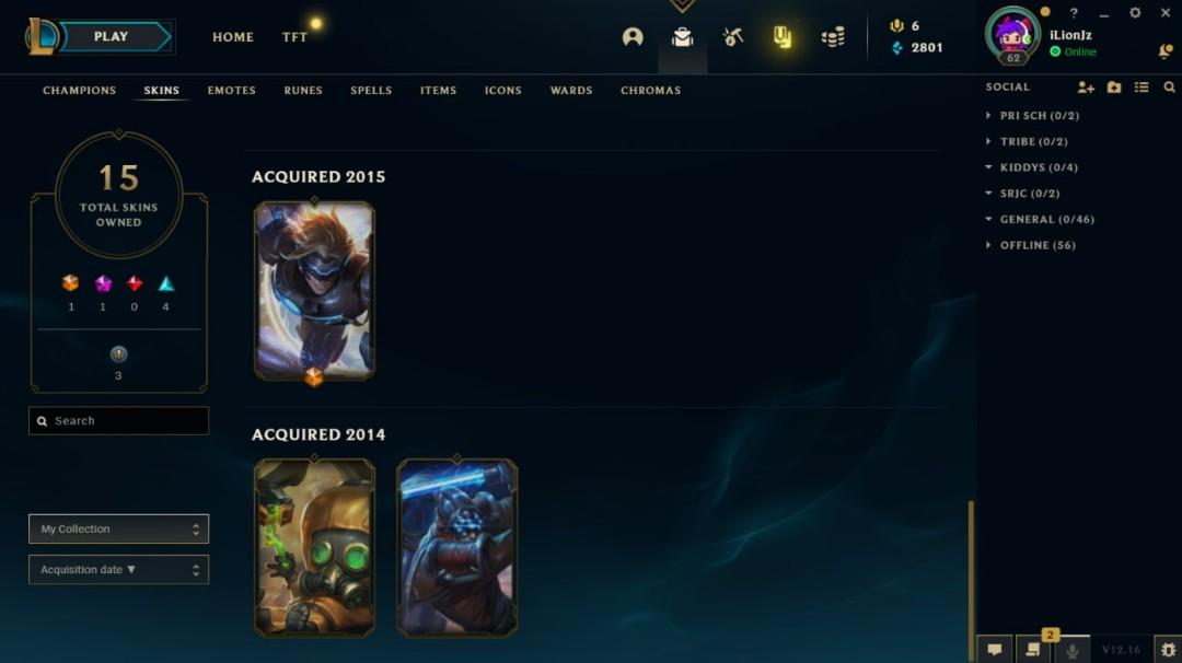 League of legends: Unranked account ( high gold/low plat mmr ), Video ...