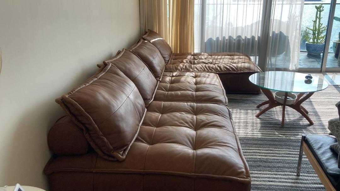 Leather Element Modular Sofa from Journey East, Furniture & Home Living ...