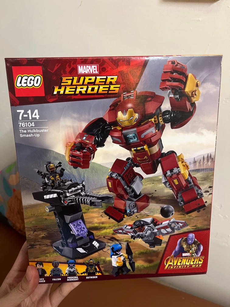 Lego set 76104 hulkbuster, 興趣及遊戲, 玩具 & 遊戲類 - Carousell
