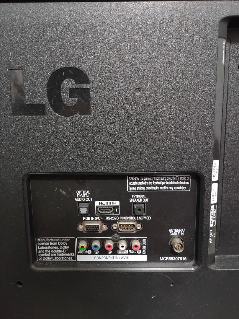 LG 42 inch TV, TV & Home Appliances, TV & Entertainment, TV on Carousell