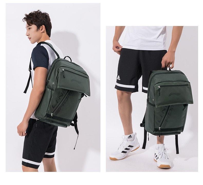 Lining badminton backpack, Men's Fashion, Bags, Backpacks on Carousell