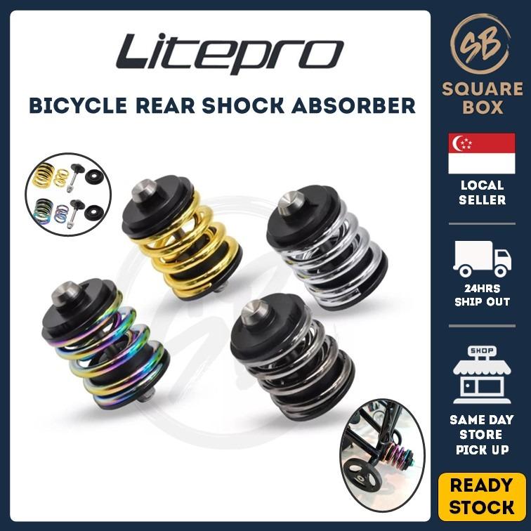 LITEPRO Bicycle Modified Rear Shock For Brompton 3Sixty Spring ...