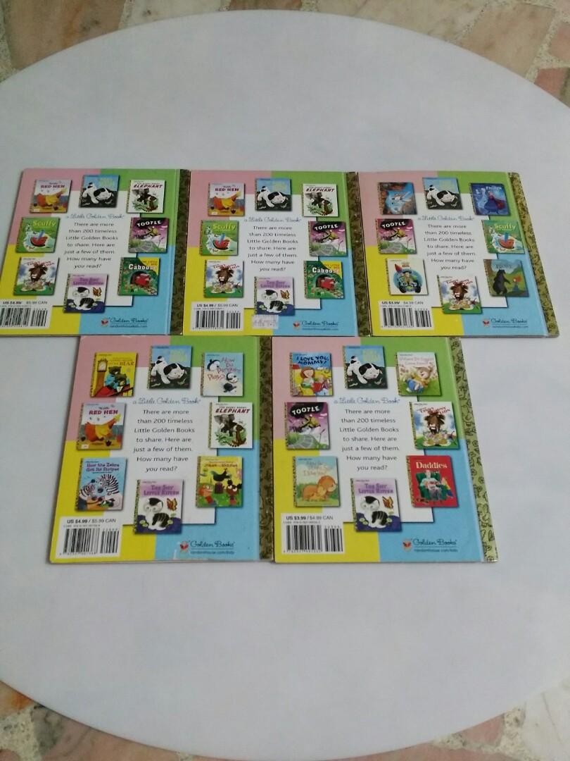 Little Golden Book Series, Hobbies & Toys, Books & Magazines, Children ...