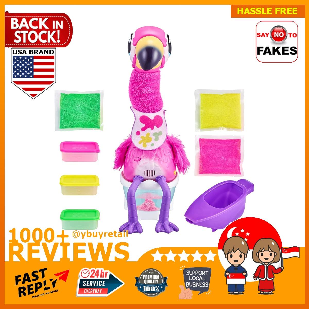 Little Live Pets Gotta Go Flamingo Value Pack: Sherbet | Interactive ...