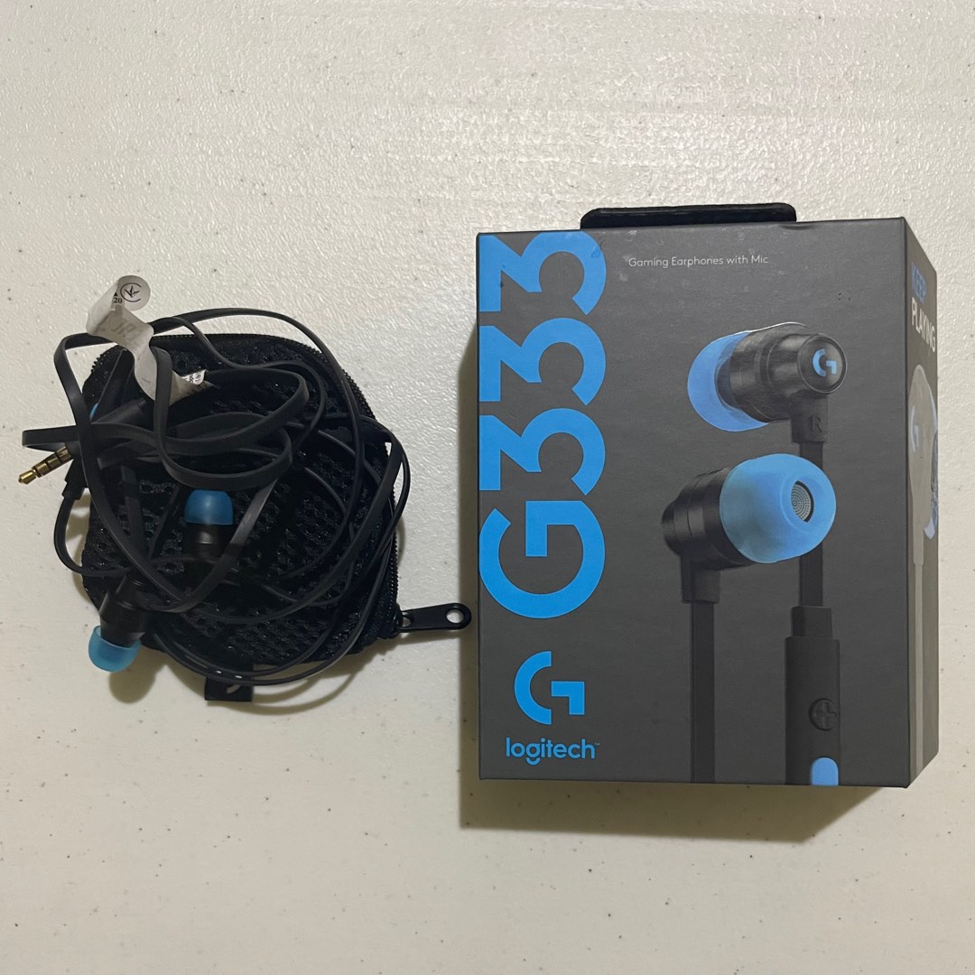 Logitech G333 Gaming Earphones, Audio, Headphones & Headsets on Carousell