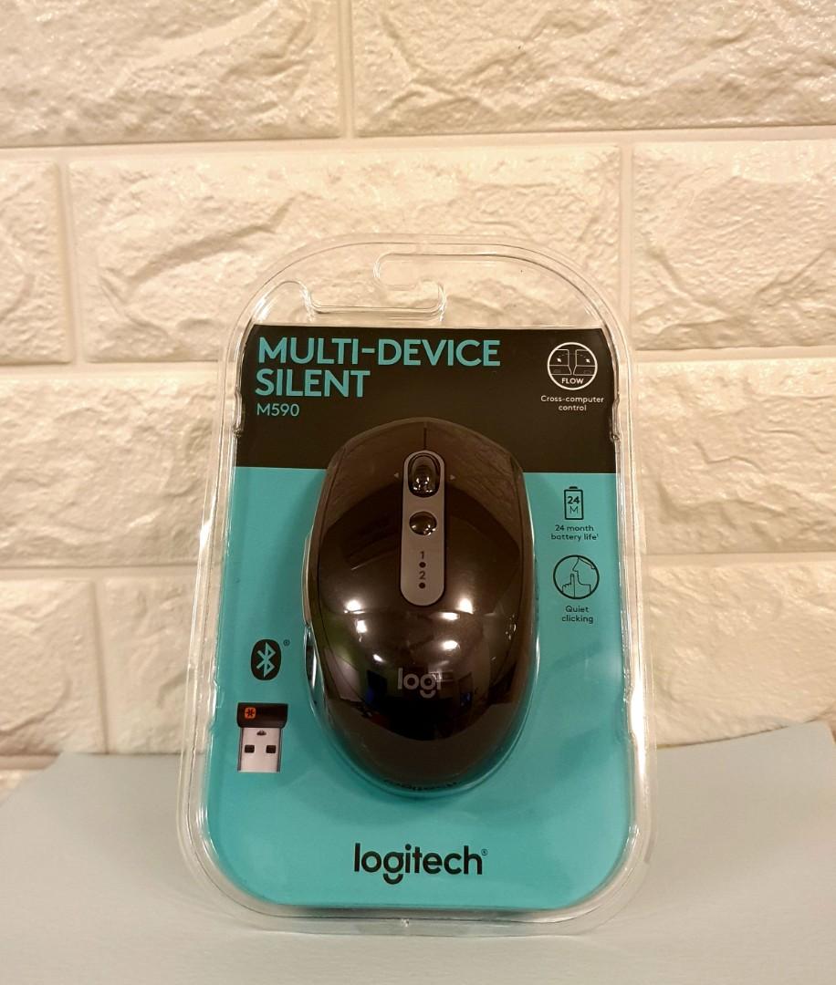 Logitech Multi Device Silent Mouse M Computers Tech Parts Accessories Mouse