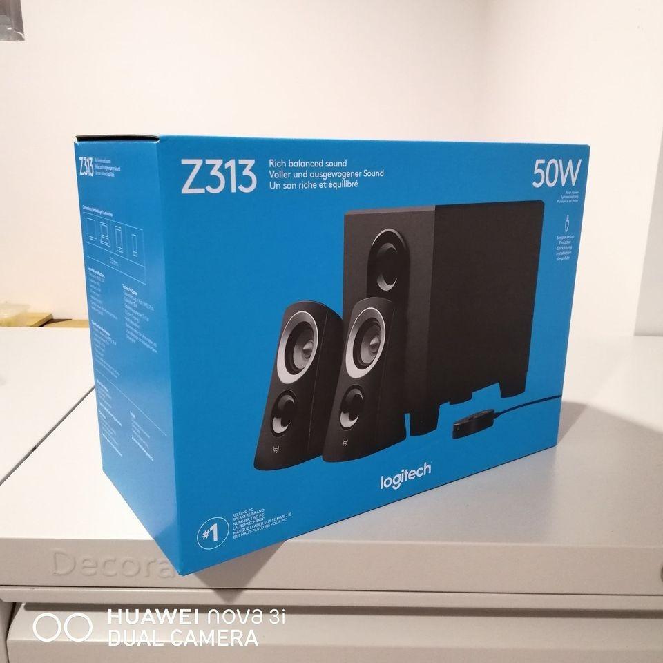 Logitech Z313 Speaker System with Subwoofer, Audio, Soundbars, Speakers ...