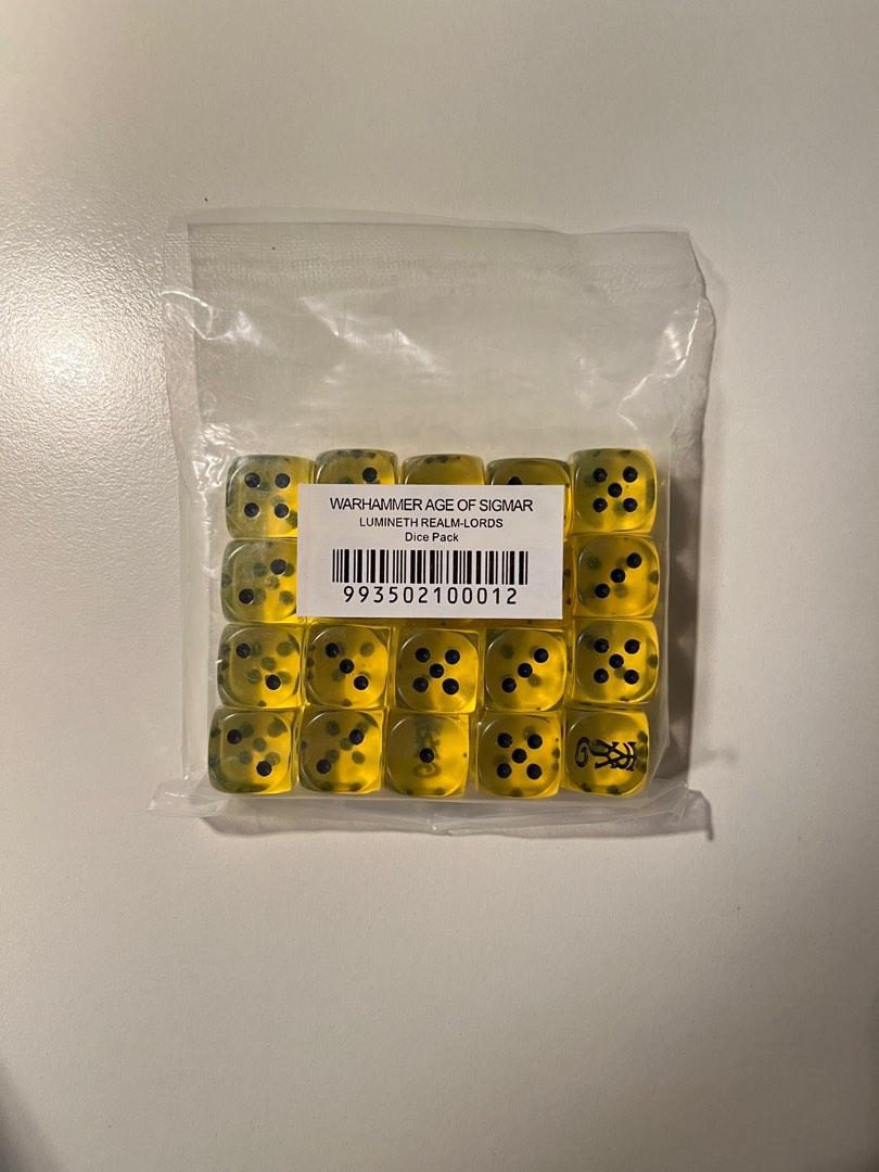 Runic Mandala Dice Pack (Lumineth Realm-Lords, Warhammer Age of Sigmar ...