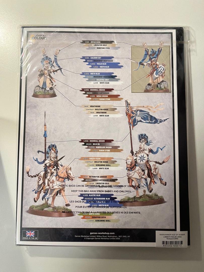 Lumineth Token Board, Cards, and Ruler (Lumineth Realm-Lords, Warhammer ...