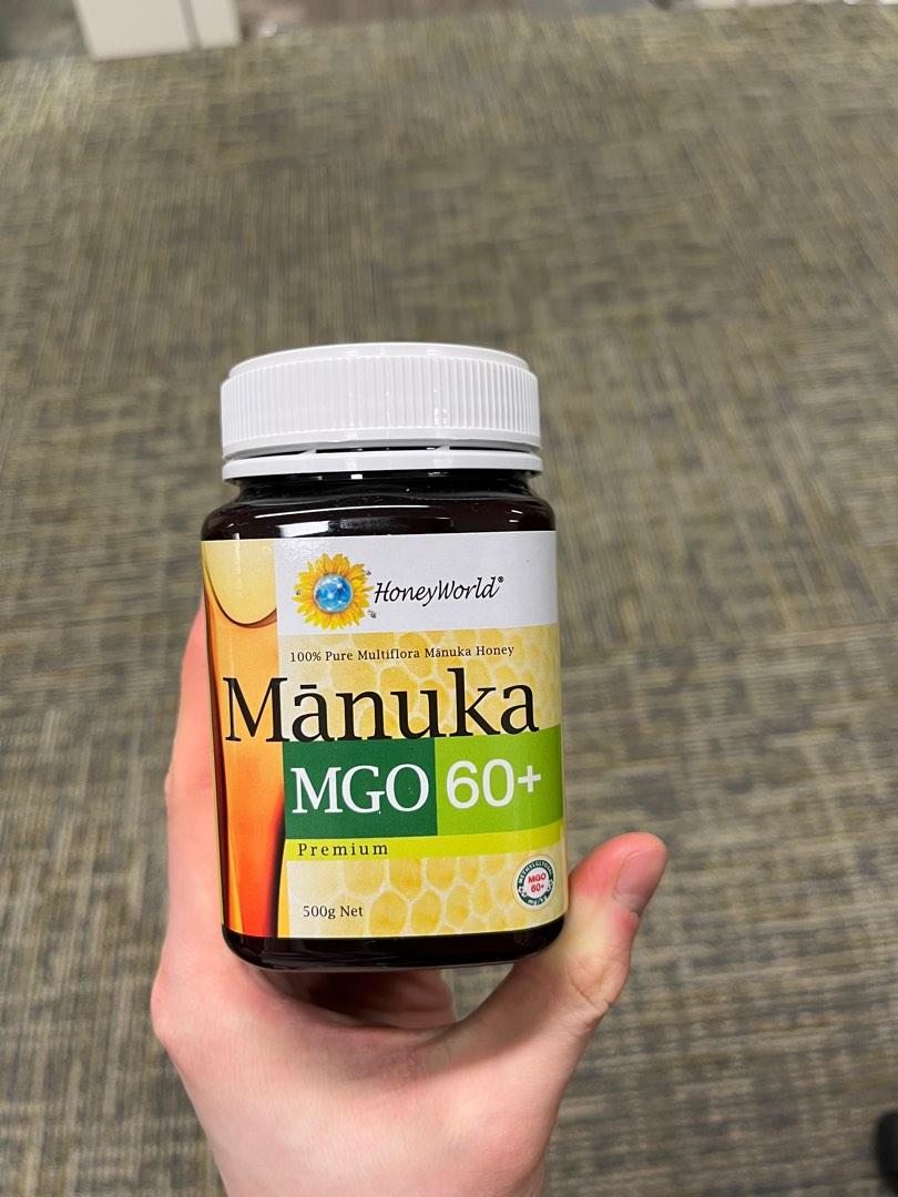 Manuka Honey MGO 60+ 500g, Health & Nutrition, Health Supplements ...