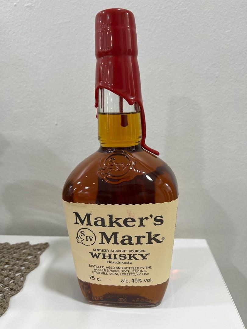 Marker’s Mark Whisky - 75cl, Food & Drinks, Alcoholic Beverages on ...
