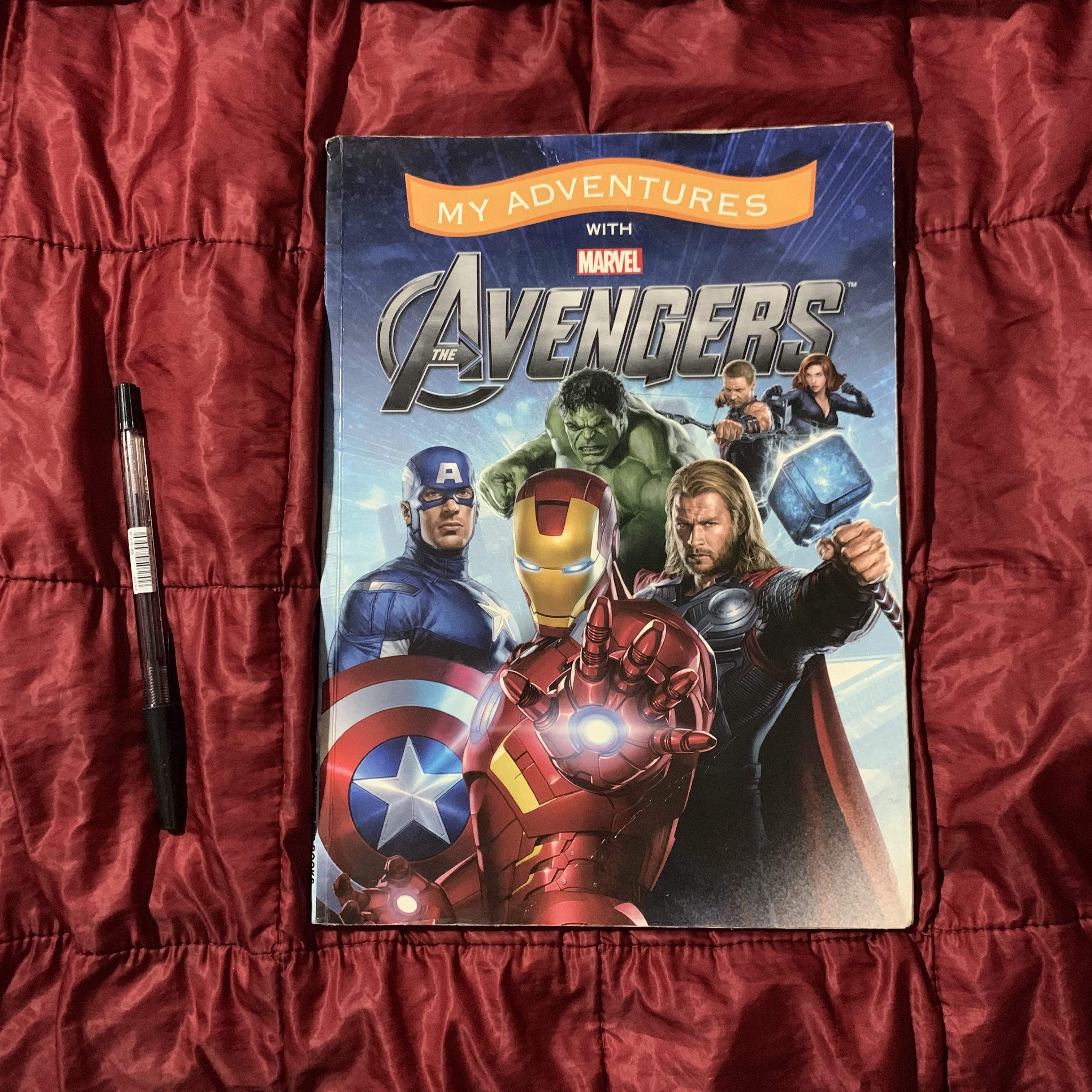 Marvel: Avengers Story Book, Hobbies & Toys, Books & Magazines ...